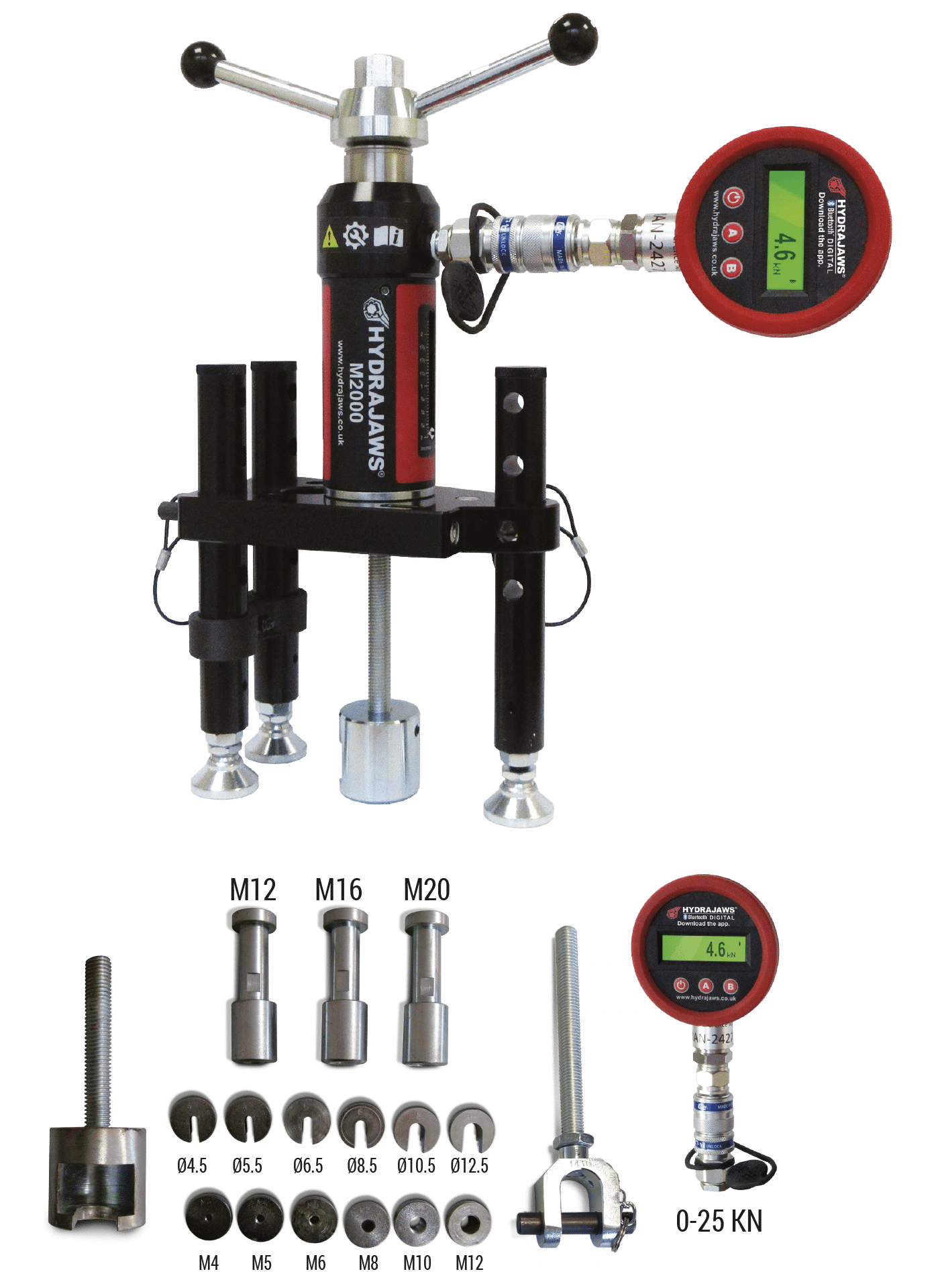 BOSS EXTR BASE pull-out tester – Bossong S.p.a.